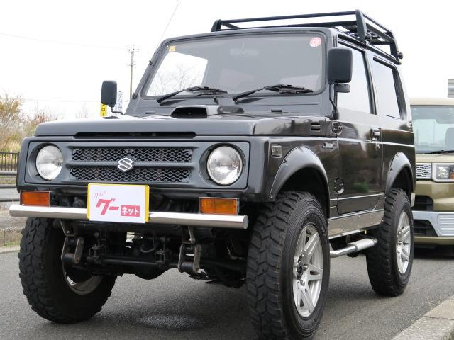 スズキ ジムニー HC 4WD ルーフキャリア CD サイドステップ 35.0万円 平成7年(1995年) 大分県 中古車 - 価格.com