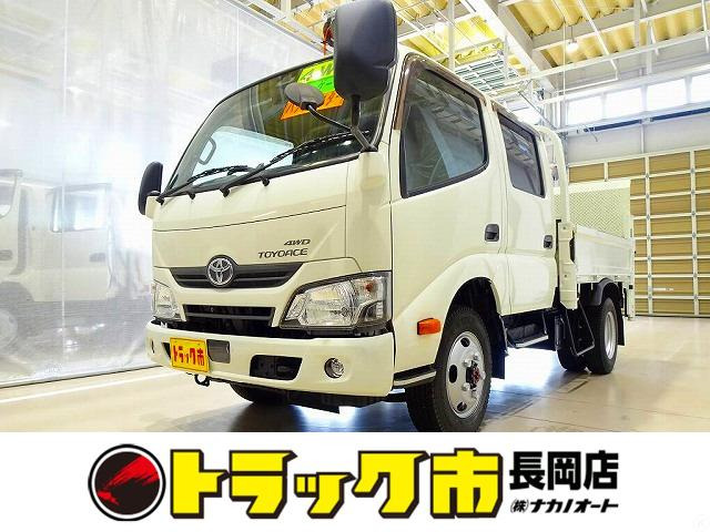 トヨタ トヨエース 4.0 ダブルキャブ セミロング 高床 ディーゼル 4WD 2t 標準 Wキャブ/垂直PG付 502.7万円 平成30年(2018年) 新潟県 中古車 - 価格.com
