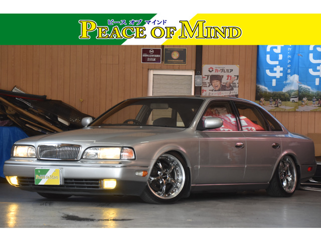 日産 インフィニティQ45 4.5 タイプV 車検整備付き後期型JIC車高調クルコン 102.8万円 平成8年(1996年) 埼玉県 中古車 ...