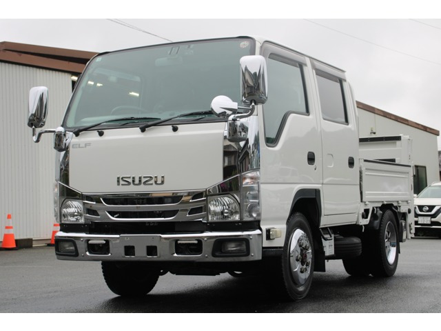 いすゞ エルフ Wキャブ 1.35t パワーゲート(PG)4WD 全低床 車両総重量4460kg 352.0万円 平成30年(2018年) 三重県 中古車 - 価格.com
